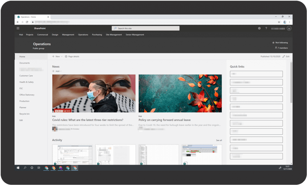 Microsoft SharePoint For Teams - Akita Intelligent Solutions