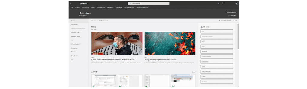 Understanding Microsoft SharePoint Site Types - Akita